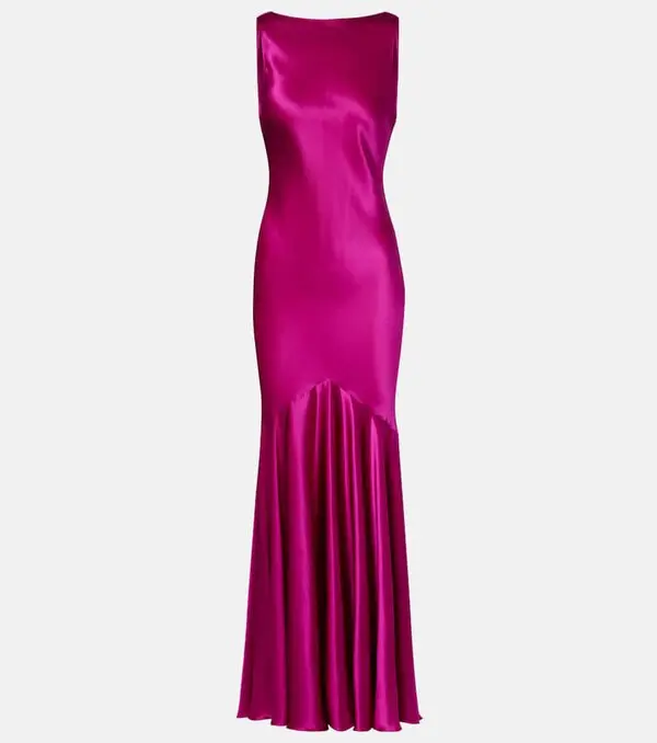 Nina Ricci Open-back Maxi Dress