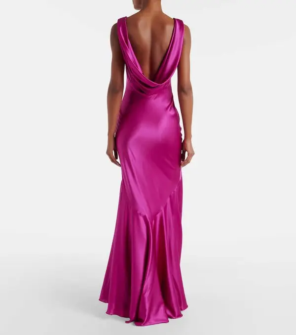Nina Ricci Open-back Maxi Dress