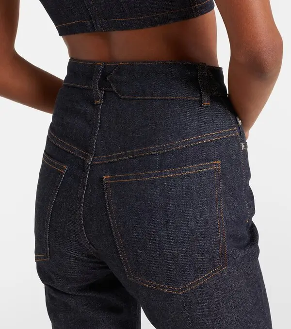 Jacquemus Logo Capri Jeans