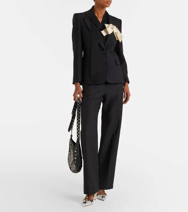 Valentino Garavani Rockstud Embellished Leather Pumps