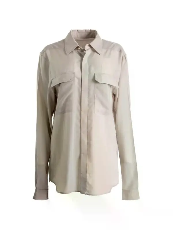 Rick Owens Pocket Shirt - Neutrals
