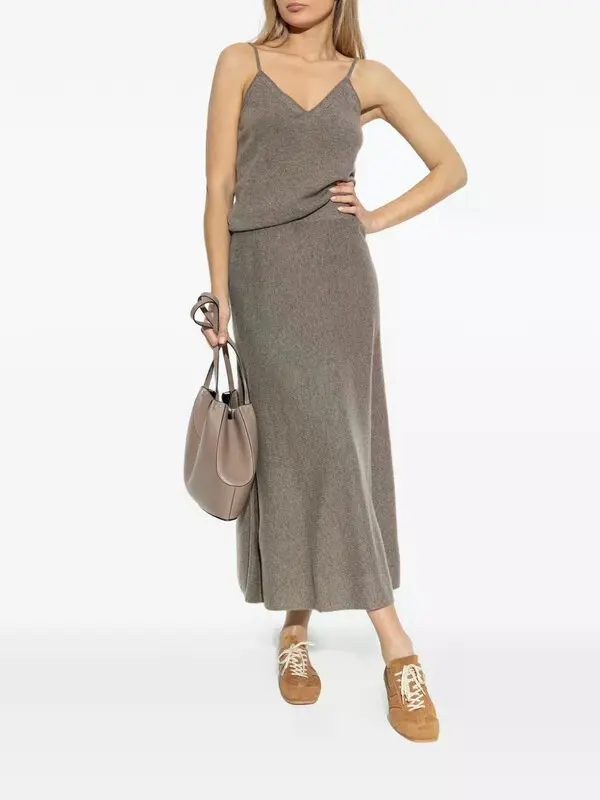 LISA YANG V-neck Strap Top
