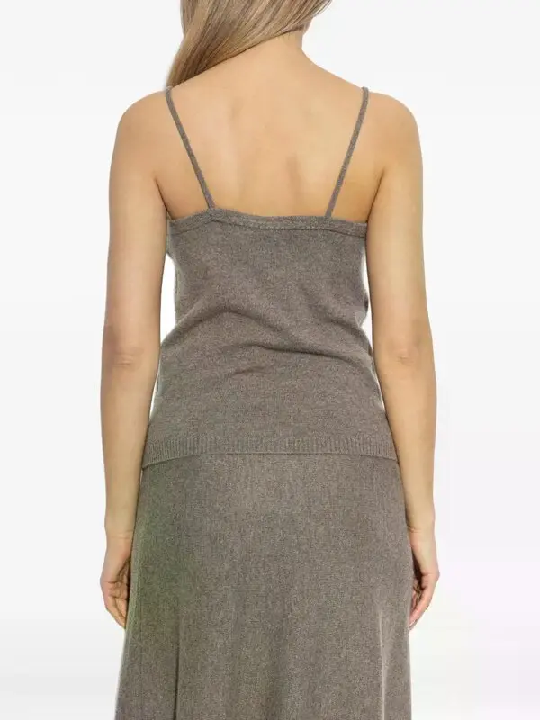 LISA YANG V-neck Strap Top