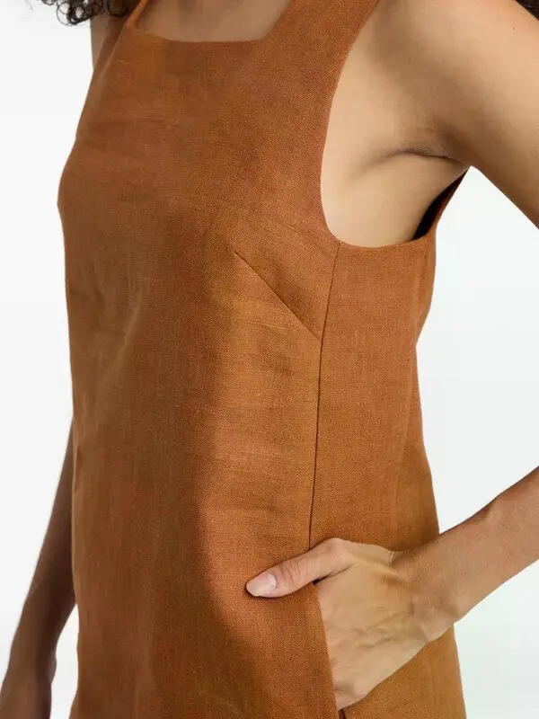 Posse Square-neck Mini Dress
