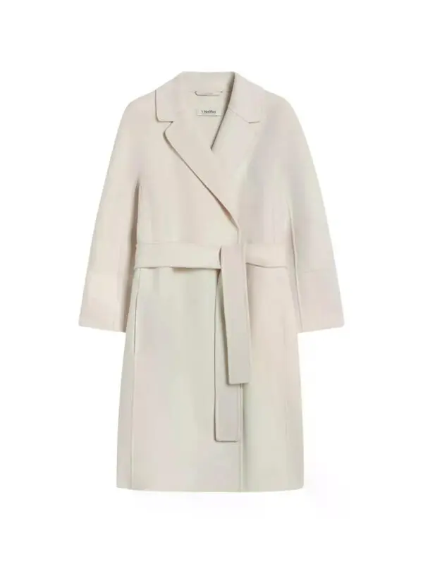 Max Mara Belted Collar Coat - Neutrals