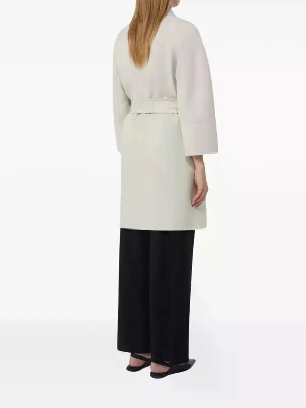 Max Mara Belted Collar Coat - Neutrals