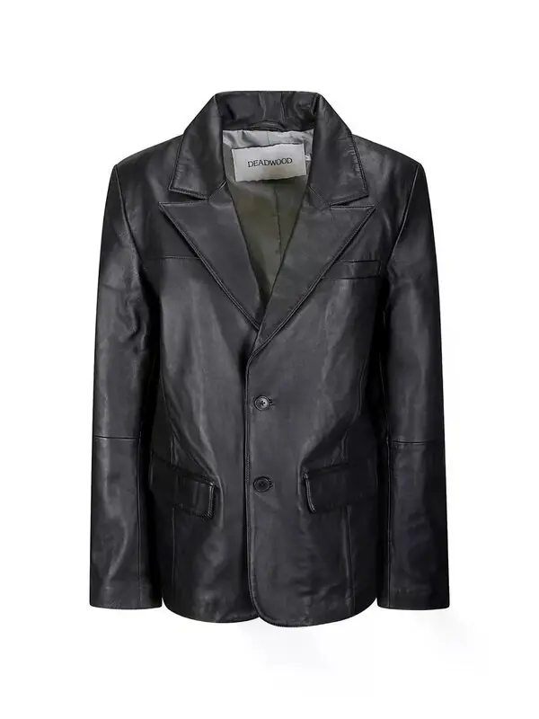 DEADWOOD Stanley Leather Blazer