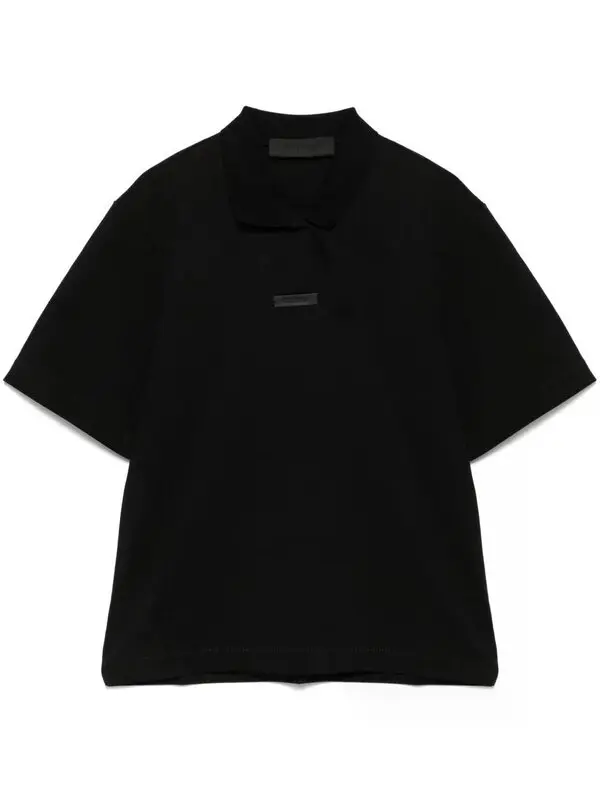 Fear Of God Piqué Cropped Polo Top