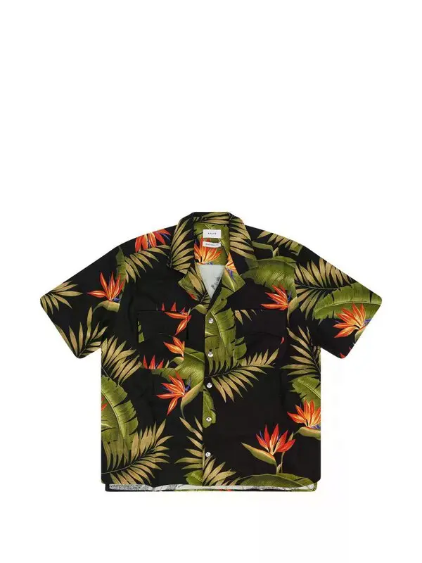 Rhude Buttoned Print Shirt