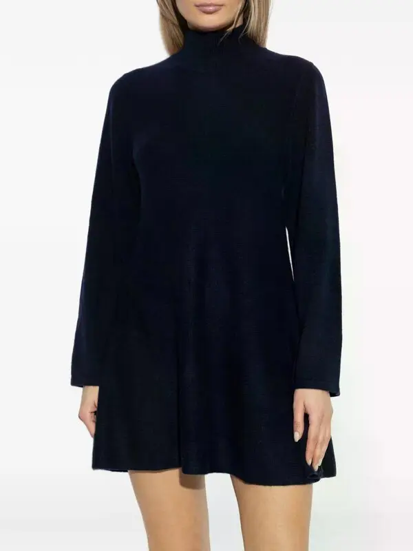 LISA YANG Long-sleeve Mini Dress - Blue