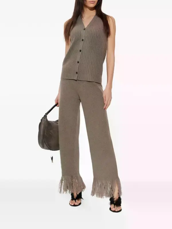 LISA YANG Buttoned V-neck Vest