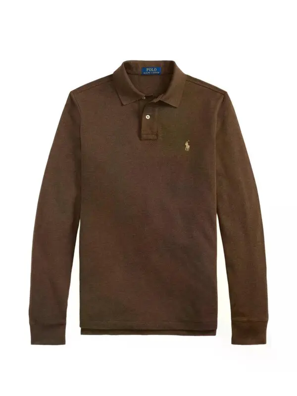 Polo Ralph Lauren Long-sleeve Polo Short - Brown