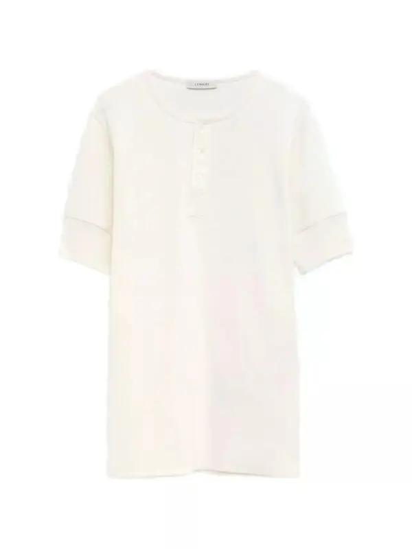 LEMAIRE Button Ribbed T-shirt