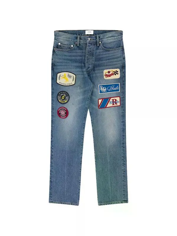 Rhude Logo-patch Jeans