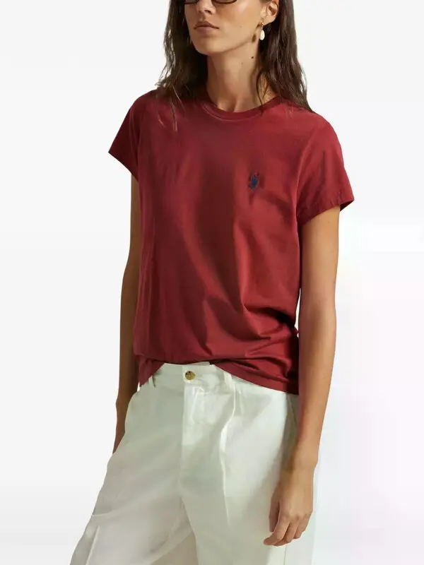 Polo Ralph Lauren Crewneck Logo T-shirt - Red