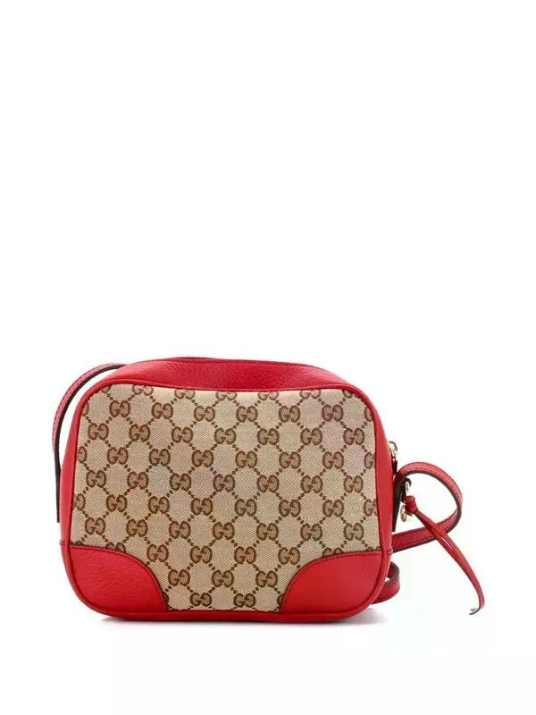 Gucci Bree Disco Gg Canvas Mini Crossbody Bag - Brown
