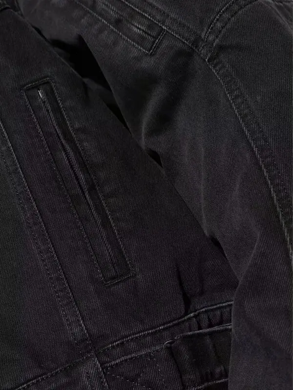 Vetements Zipped Denim Jacket