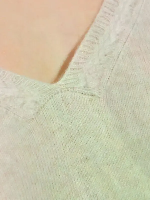 LISA YANG V-neck Strap Top - Neutrals