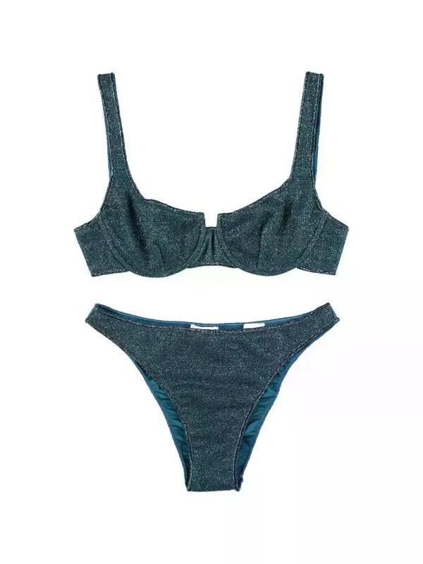 Oseree Lumière Balconette Bikini - Blue