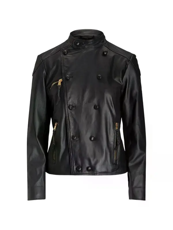 Polo Ralph Lauren Double-breasted Leather Jacket