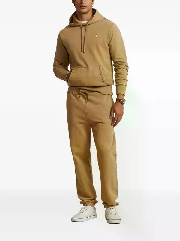 Polo Ralph Lauren Polo Pony Cotton Track Pants - Neutrals