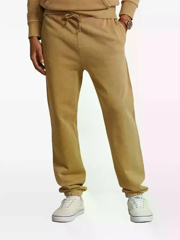 Polo Ralph Lauren Polo Pony Cotton Track Pants - Neutrals