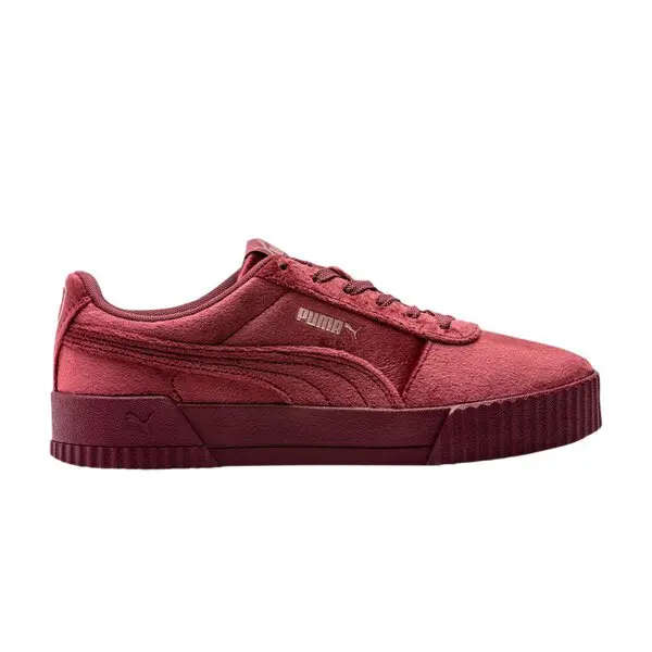 PUMA Carina Velvet Sneakers - Red