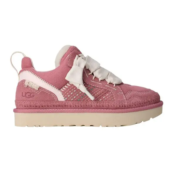 UGG Low-top Sneakers With Lace-up Closure - Pink