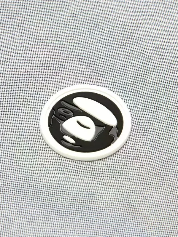 AAPE BY *A BATHING APE Logo-patch Shirt - Grey
