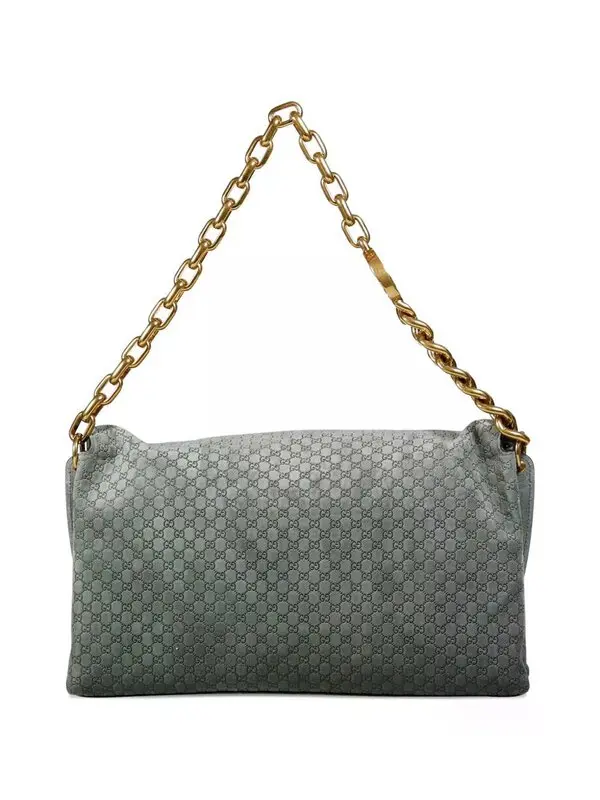 Gucci Large Suede Shoulder Bag