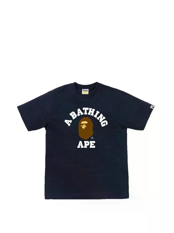 A BATHING APE Logo T-shirt - Blue