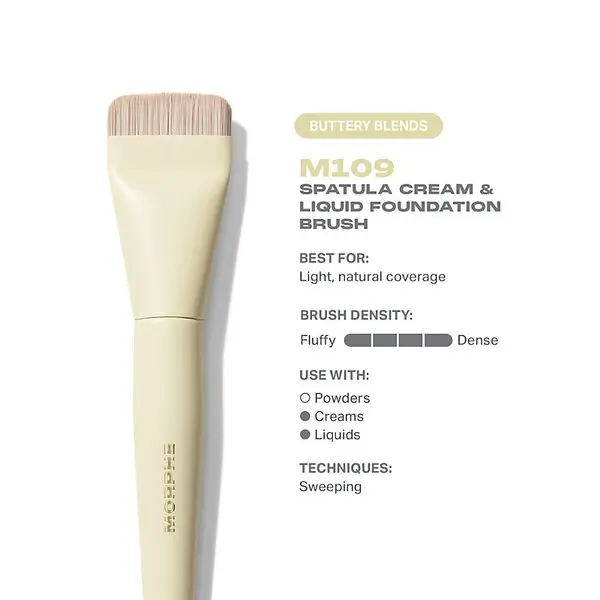 MORPHE Buttery Blends M109 Spatula Foundation Brush