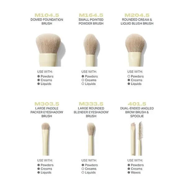 MORPHE Buttery Blends Six-piece Travel Brush Set
