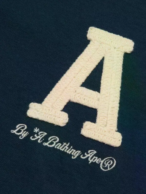 AAPE BY *A BATHING APE V-neck Logo Cardigan