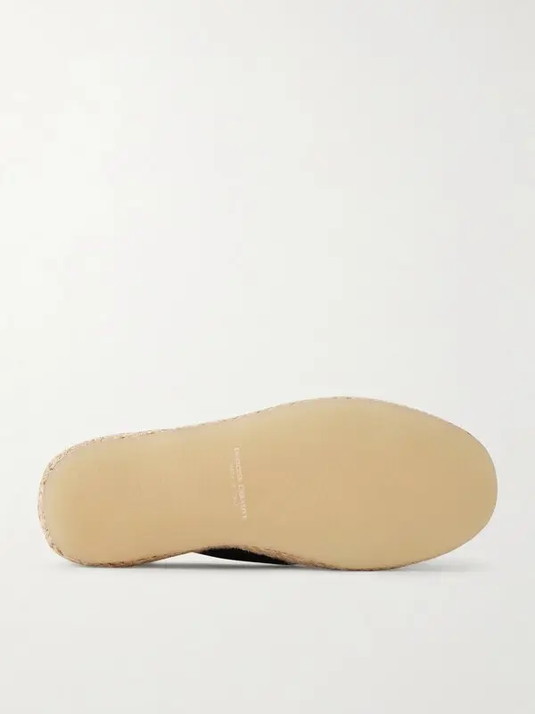 Officine Creative Bowline 004 Suede Espadrilles - Blue