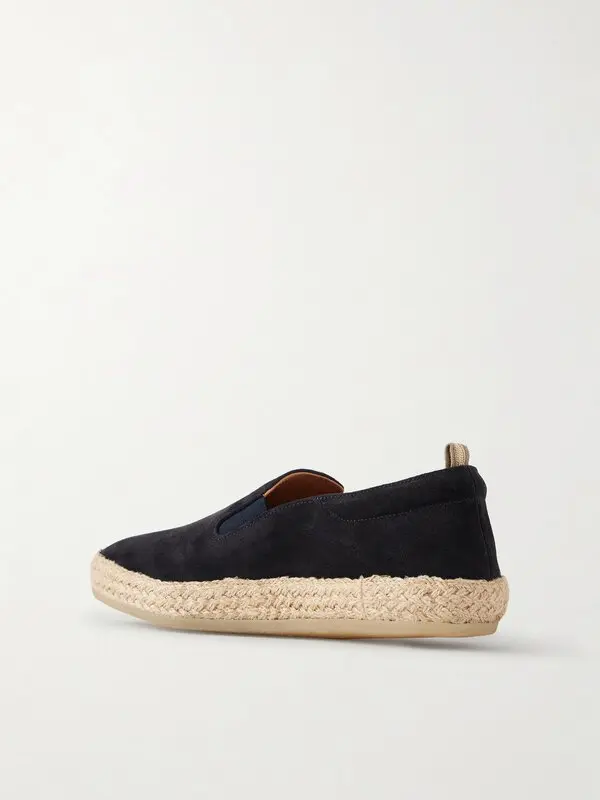Officine Creative Bowline 004 Suede Espadrilles - Blue