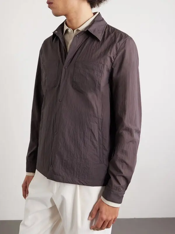 Herno Shell Twill Overshirt