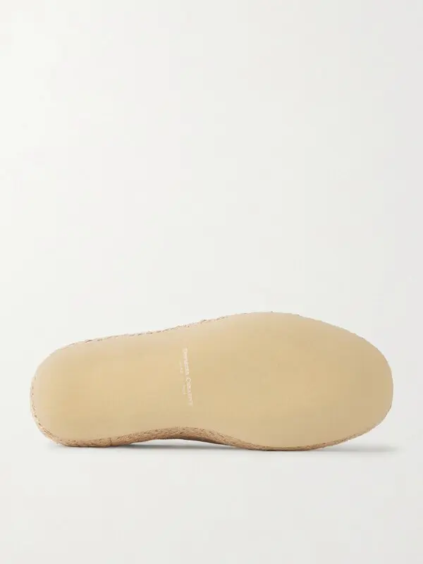Officine Creative Bowline 004 Suede Espadrilles - Neutrals