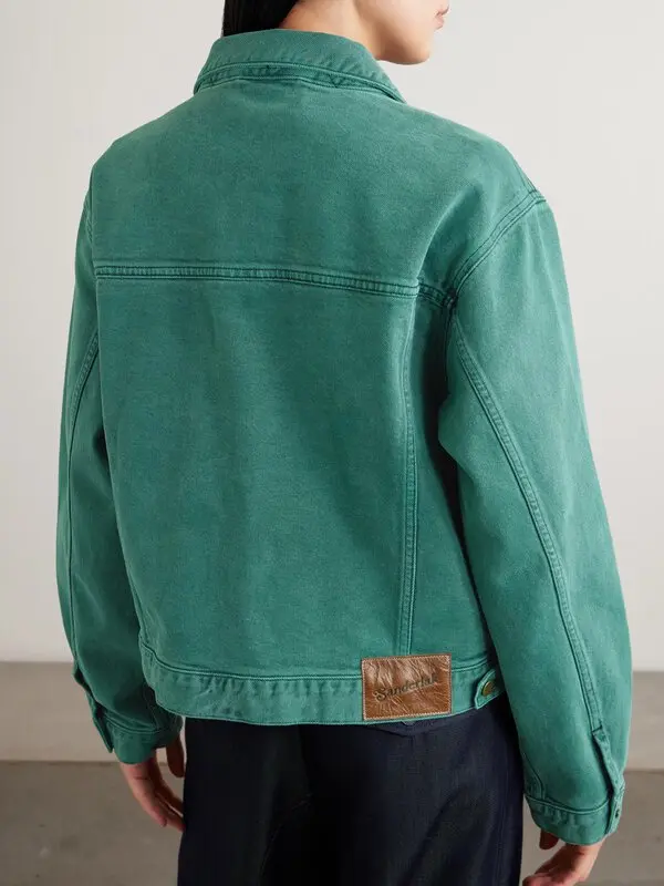 SANDERLAK Denim Trucker Jacket