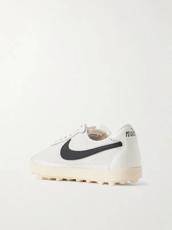 Nike Astrograbber Leather-trimmed Mesh Sneakers