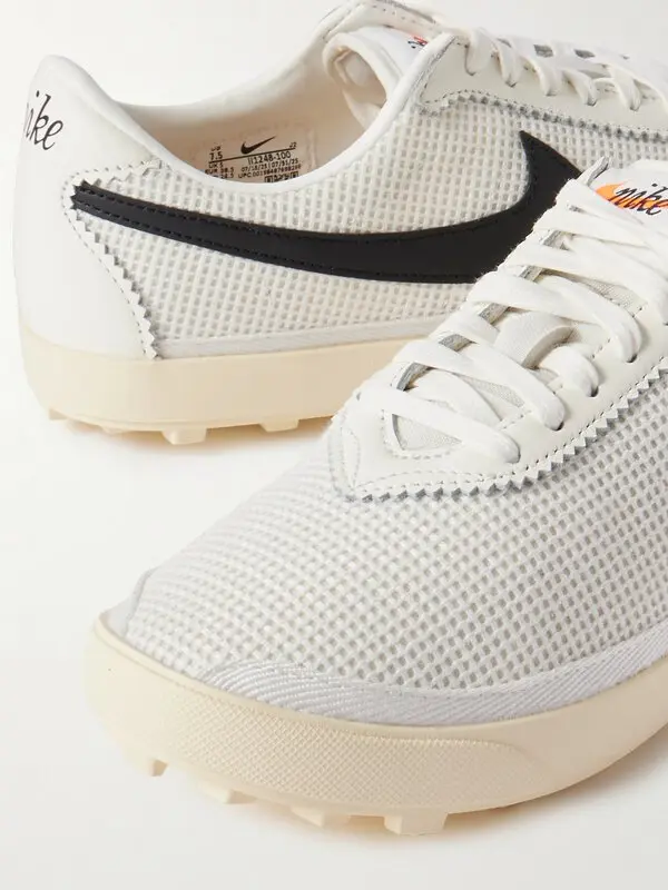 Nike Astrograbber Leather-trimmed Mesh Sneakers