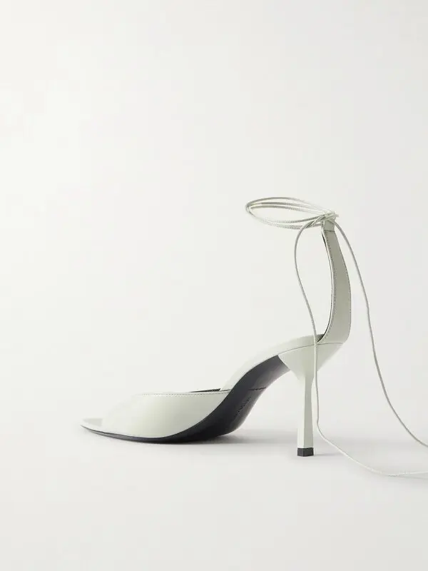 Victoria Beckham Eliza Leather Sandals - Green