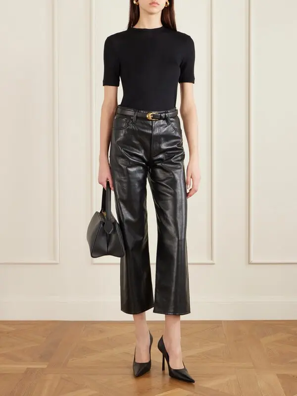 Victoria Beckham Leather Pumps - Black