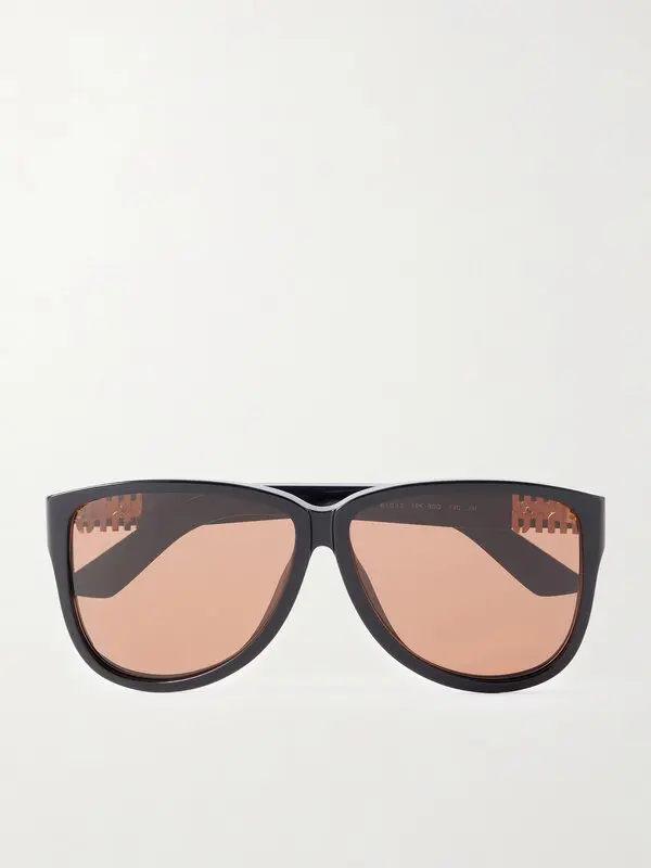 Miu Miu D-frame Acetate Sunglasses - Black