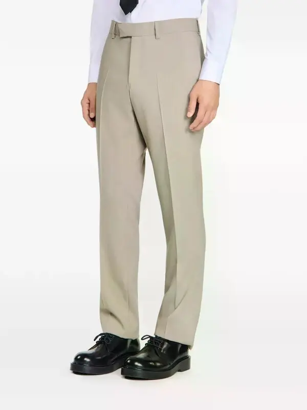 Sandro Virgin Wool Classic Fit Suit Trousers