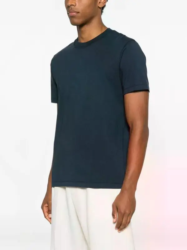 Sandro Cotton T-shirt - Blue
