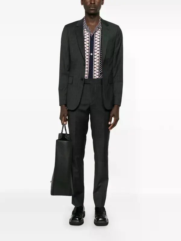 Sandro Heart Motif Flowing Shirt