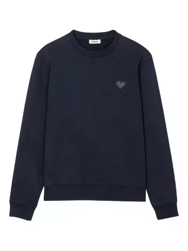 Sandro Heart Detail Sweatshirt