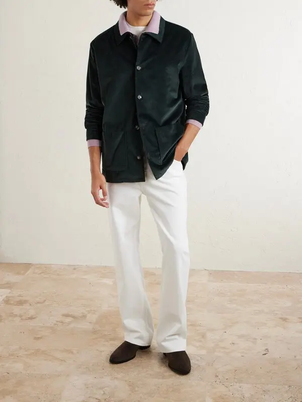 Gabriela Hearst Javier Cotton-corduroy Overshirt