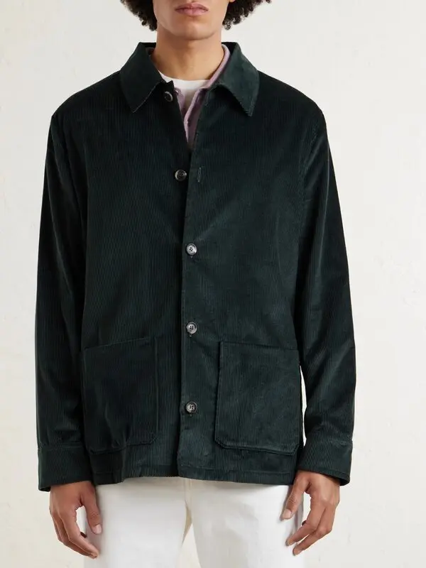 Gabriela Hearst Javier Cotton-corduroy Overshirt